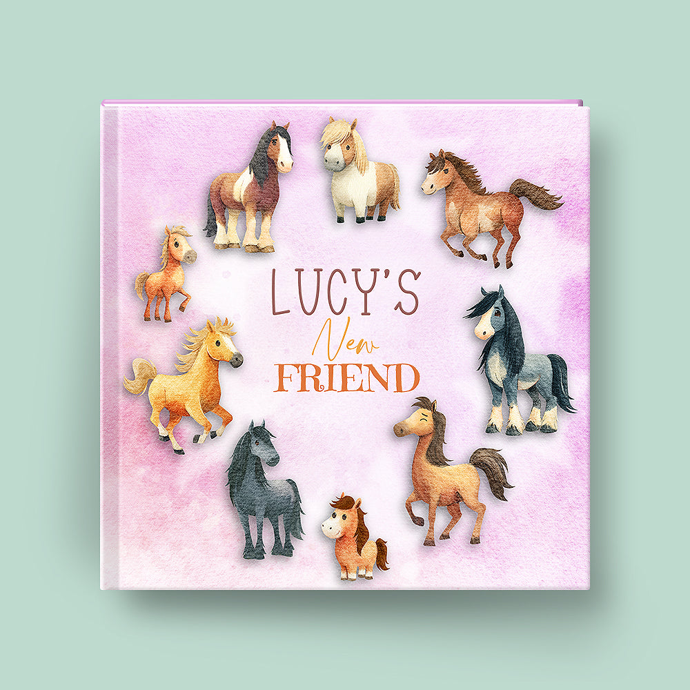 Custom Pony adventure Story Book Featuring Your Child As the Star ...