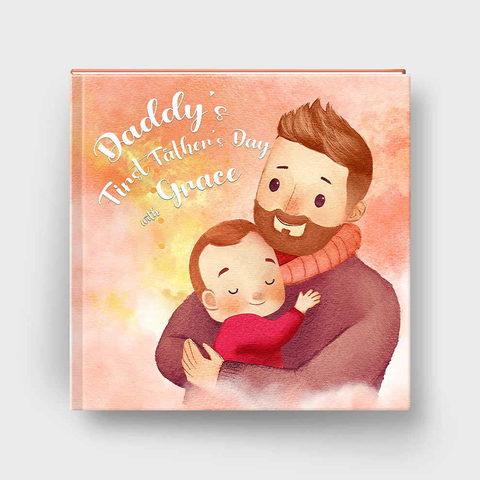 First Fathers Day Personalized Book - Special first fathers day gift ...