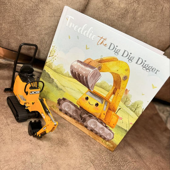 The Dig Dig Digger Personalized Book for Boys Ages 0-7 - Custom ...