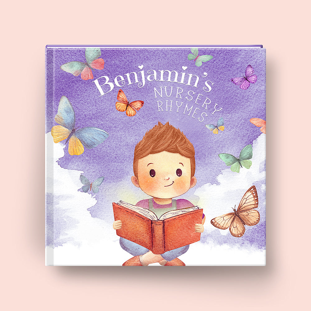 Personalised Classic Nursery Rhyme Book – Custom Name Storybook for ...