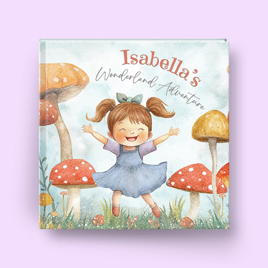 Adventures in Wonderland Personalized Children's Book - Custom ...